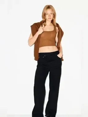 SKIMS | Tops | Skims Cotton Rib Tank Style Aptnk038 Color Chai Size L ...